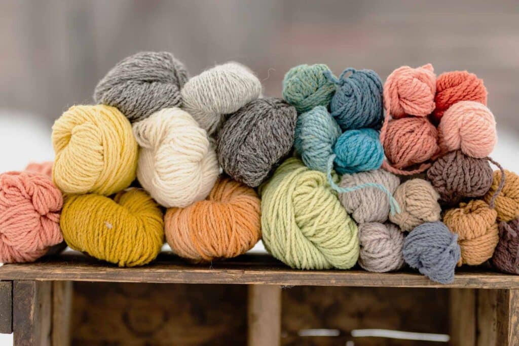 Wool Yarn | Naturally Dyed Yarn | Soft Spun Yarn | Custom Woolen Mills