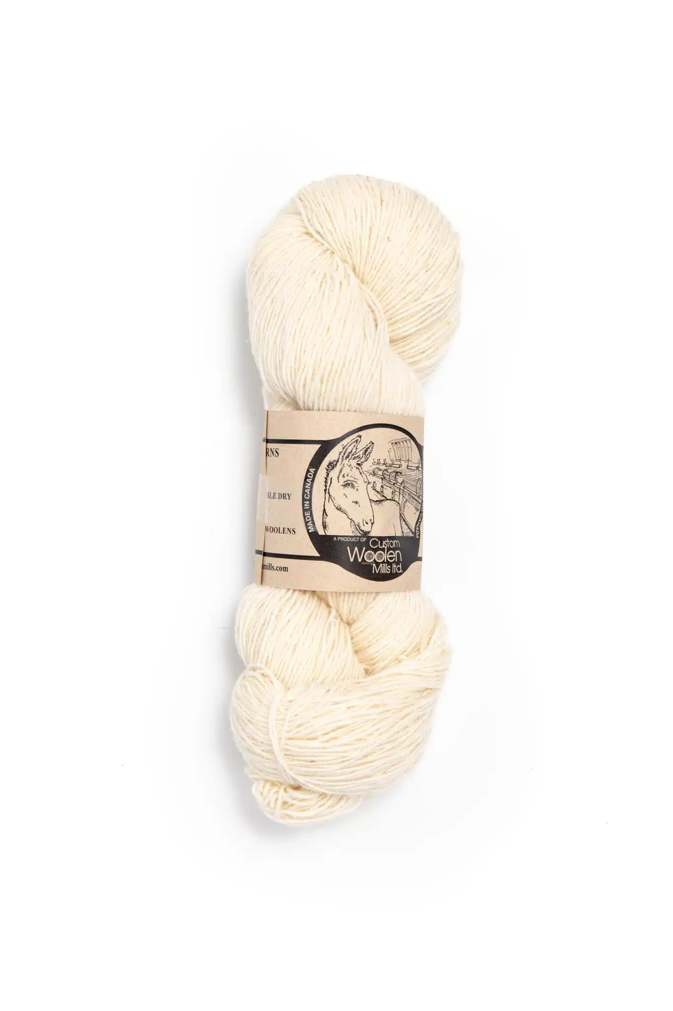 Mule Spinner 1-Ply 100% Wool - Sheep Shades - Custom Woolen Mills